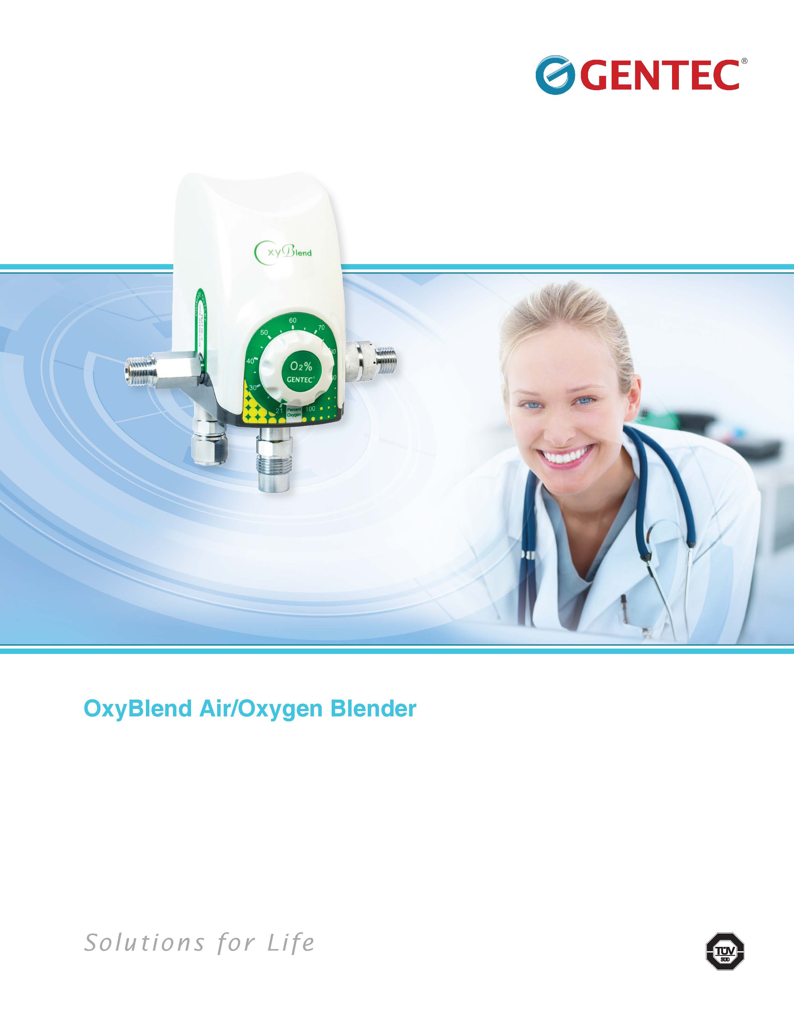 OxyBlend Air-Oxygen Blender | Genstartech